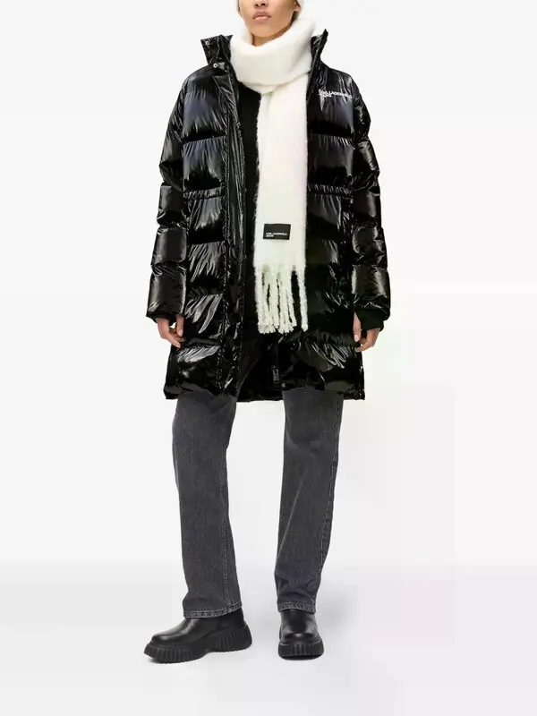 Karl Lagerfeld Logo Puffer Jacket