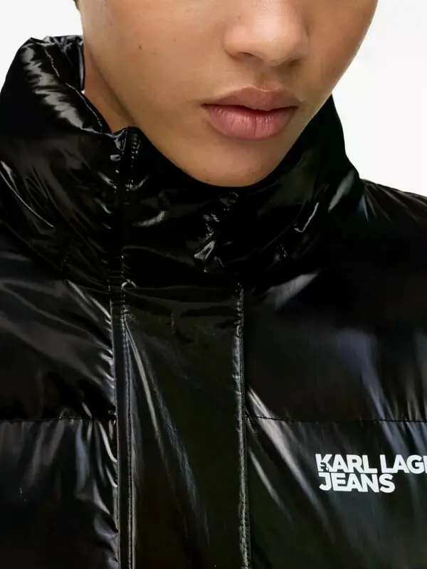 Karl Lagerfeld Logo Puffer Jacket