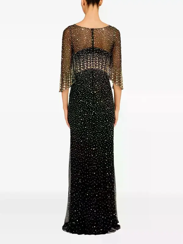 Jenny Packham Kiya Maxi Dress - Black