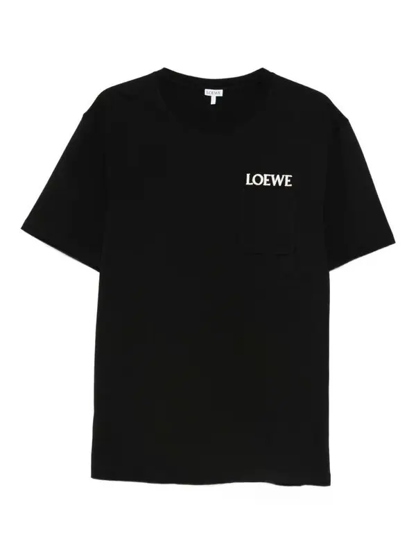 Loewe Pocket-detail T-shirt - Black