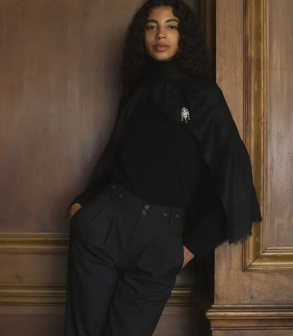 DÔEN Pashmina Scarf - Black