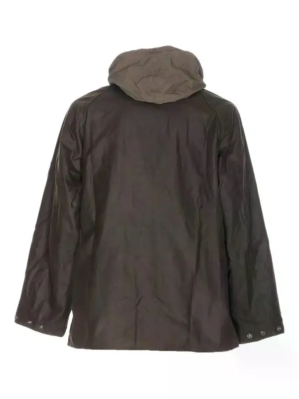 Barbour Solway Removable-hood Waxed Jacket
