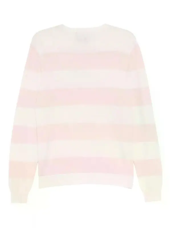 Cynthia Rowley Striped Long Sleeve Top - Neutrals