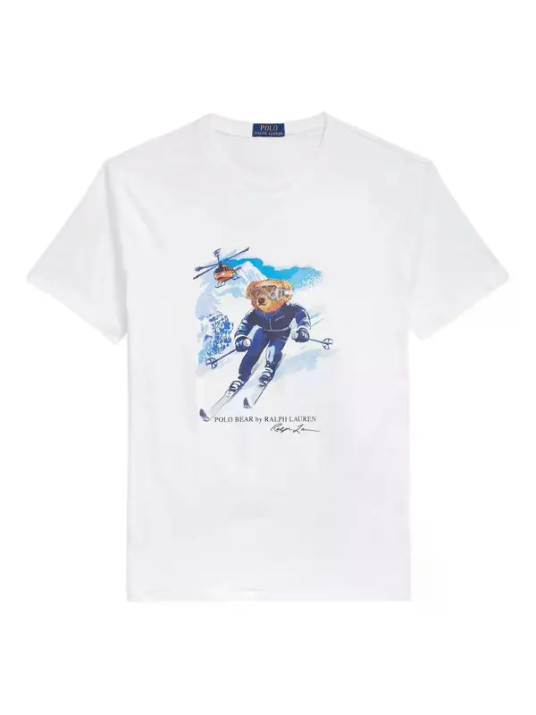 Ralph Lauren Crew-neck Graphic T-shirt - White