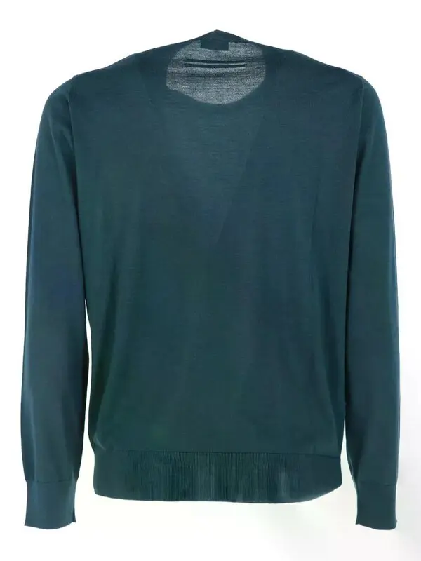 Zegna Cashseta Crew-neck Sweater - Green