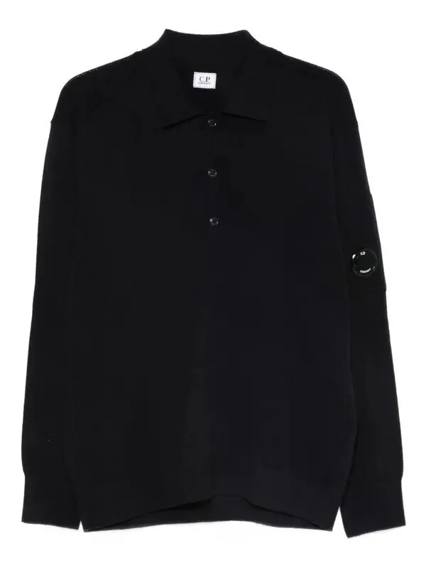 C.P. COMPANY Button Polo Knitwear