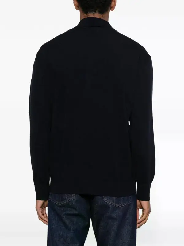 C.P. COMPANY Button Polo Knitwear