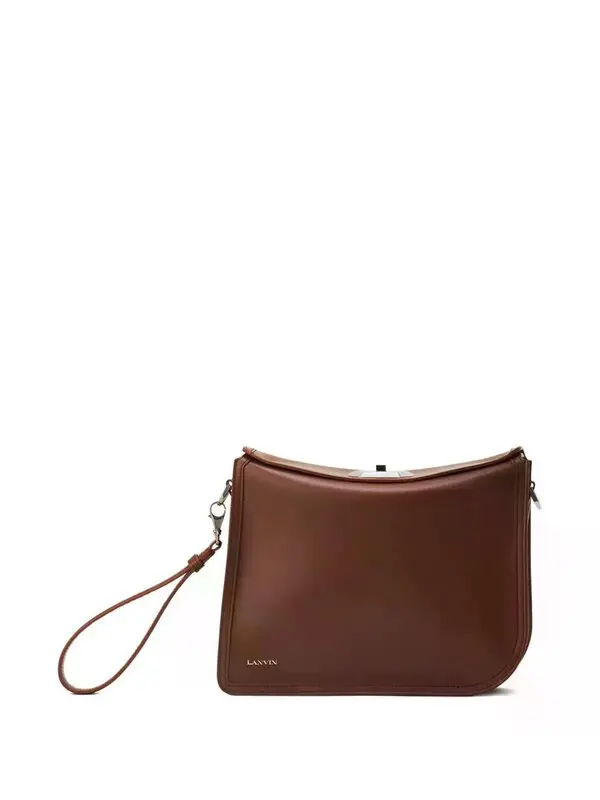 LANVIN Leather Clutch - Brown