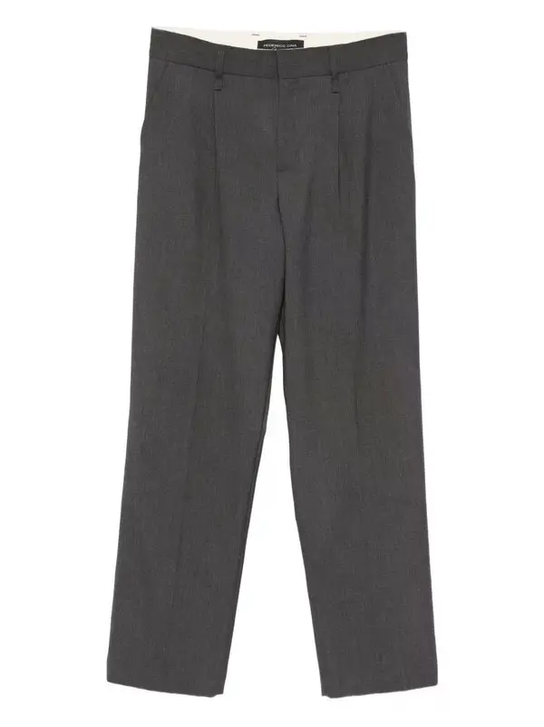 FEDERICO CINA Pleated Trousers