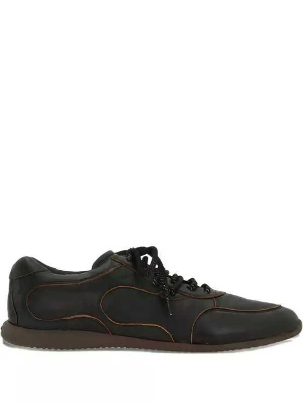 NAMACHEKO Lace-up Leather Sneakers
