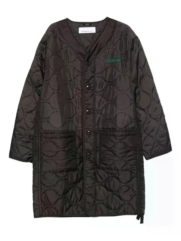PEACEMAKER OAMC Long-sleeve Quilted Coat