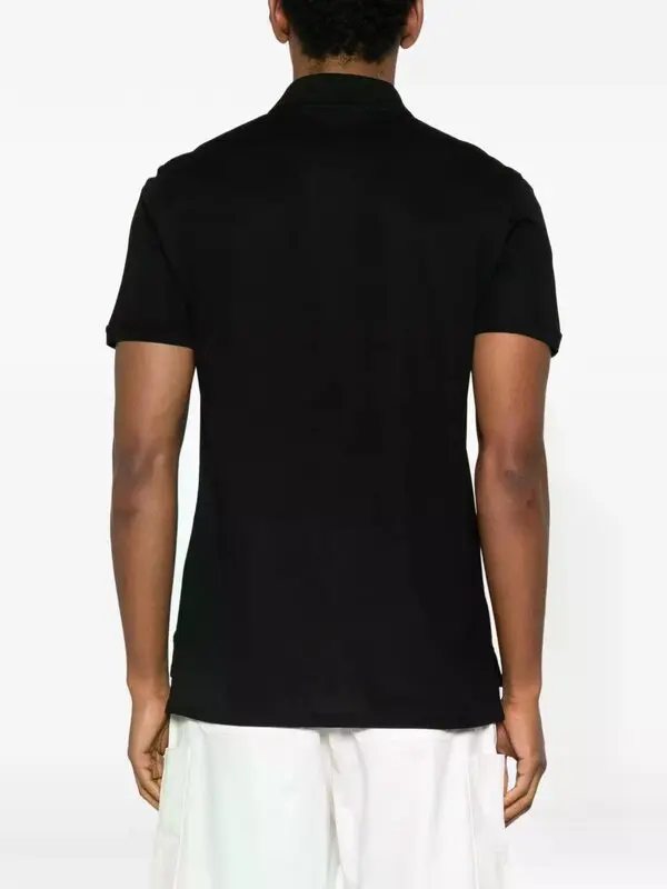 Givenchy Polo In Cotton With Paris Gros Grain