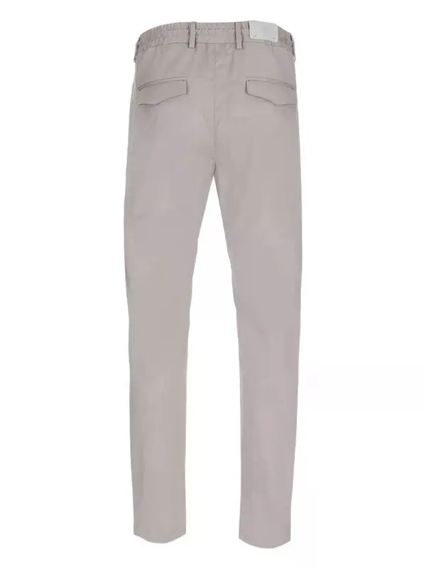 Eleventy Drawstring-fastening Pleated Trousers