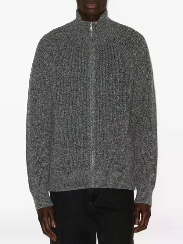 MARANT Benett Zip-up Cardigan - Grey