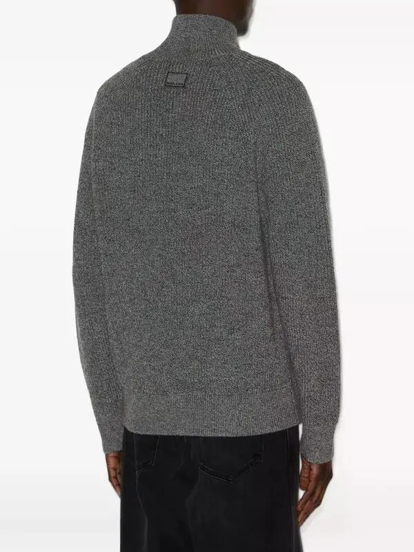 MARANT Benett Zip-up Cardigan - Grey