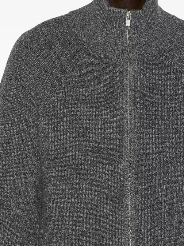 MARANT Benett Zip-up Cardigan - Grey
