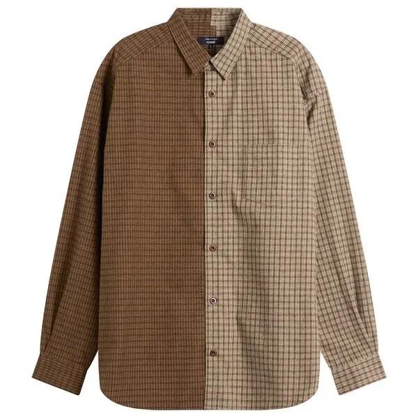 Comme Des Garçons Flannel Mix Shirt