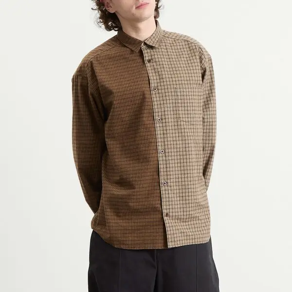 Comme Des Garçons Flannel Mix Shirt