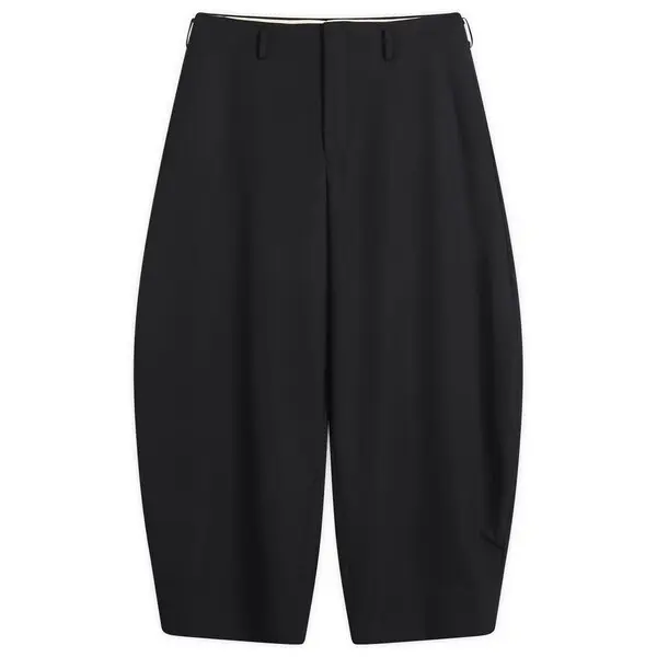 Comme Des Garçons Wide Leg Wool Trousers