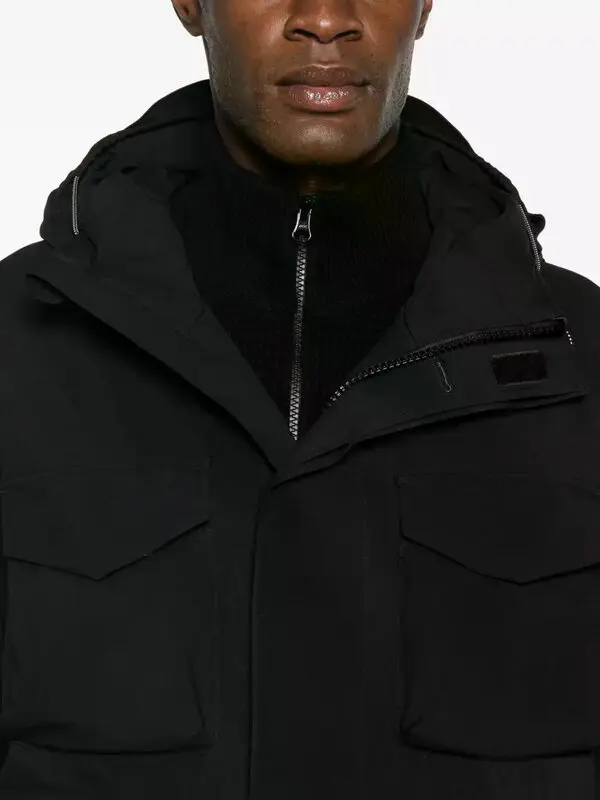 OUTHERE Chest-pocket Hooded Jacket