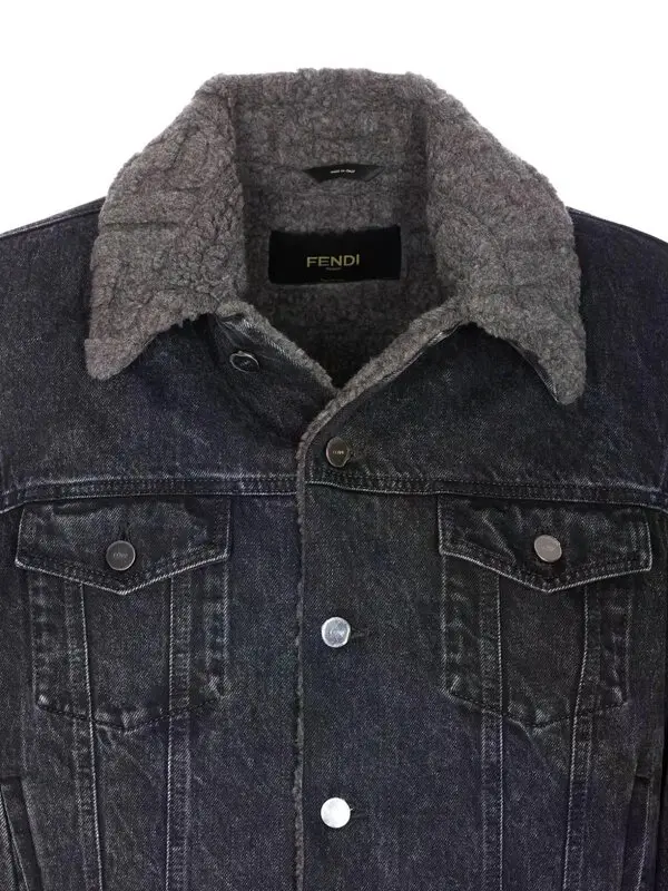 Fendi Point-collar Buttoned Jacket