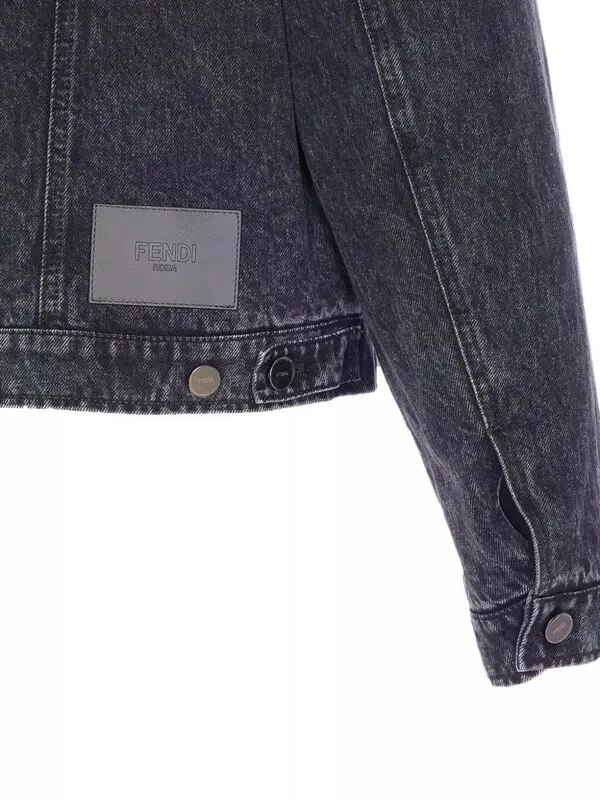 Fendi Point-collar Buttoned Jacket