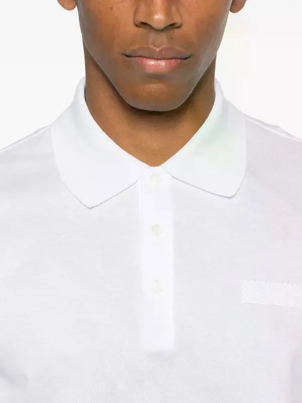 Givenchy Logo-patch Polo Shirt