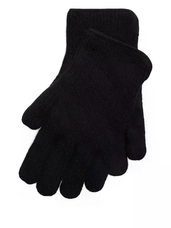 Ralph Lauren Ribbed-cuff Gloves - Black