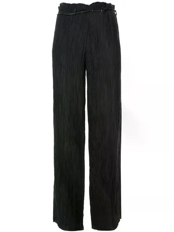 MA+ Belted Wide-leg Trousers