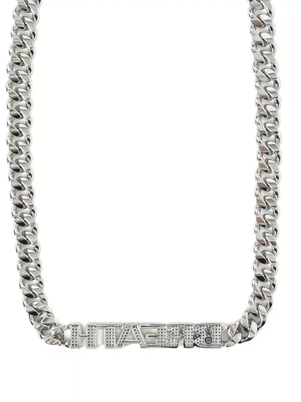 BREATH Cuban Link Crystal-embellished Necklace