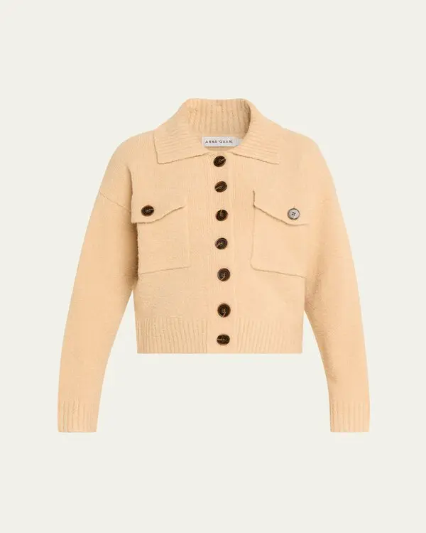 Anna Quan Reagan Bouclé Knit Jacket