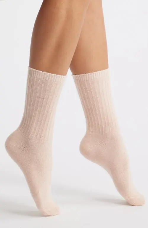 Nordstrom Sparkle Crew Socks - Pink Bubbles