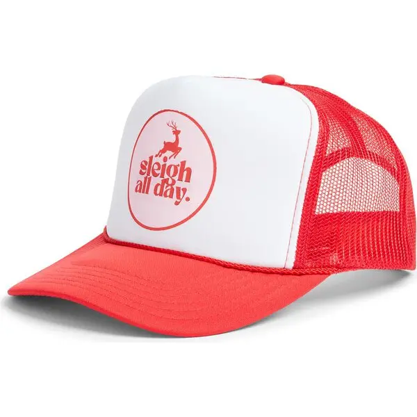 FRIDAY FEELIN’ Trucker Hat - Red