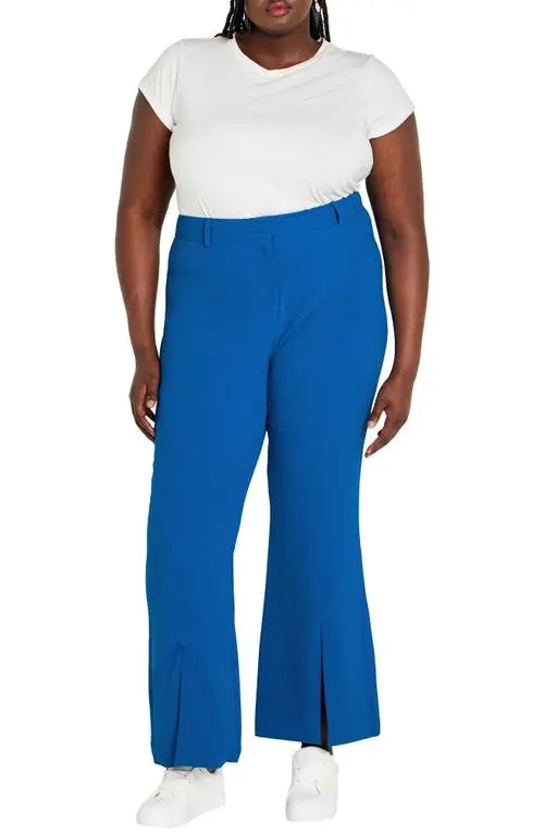 City Chic Kiana Split Hem Flare Pants