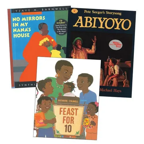 KAPLAN EARLY LEARNING COMPANY Multicultural Books And Cdset Of 3 - Multicolored