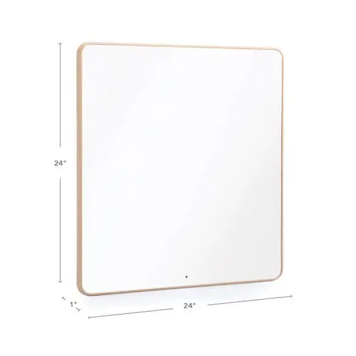 KAPLAN EARLY LEARNING COMPANY Square Mounted Wall Mirror