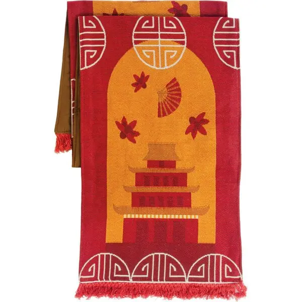 KAPLAN EARLY LEARNING COMPANY Chinese Decorative Runner - Red