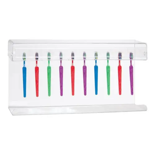 KAPLAN EARLY LEARNING COMPANY Hygienic Toothbrush Holder For 10 Brushes