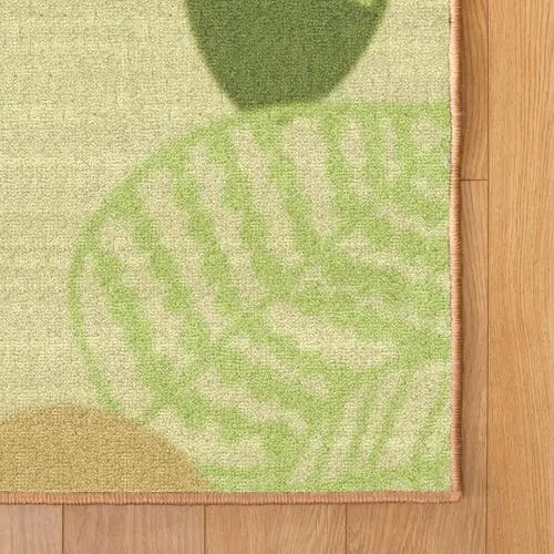 KAPLAN EARLY LEARNING COMPANY Sense Of Place Leaf Carpet4' X 6' Rectangle