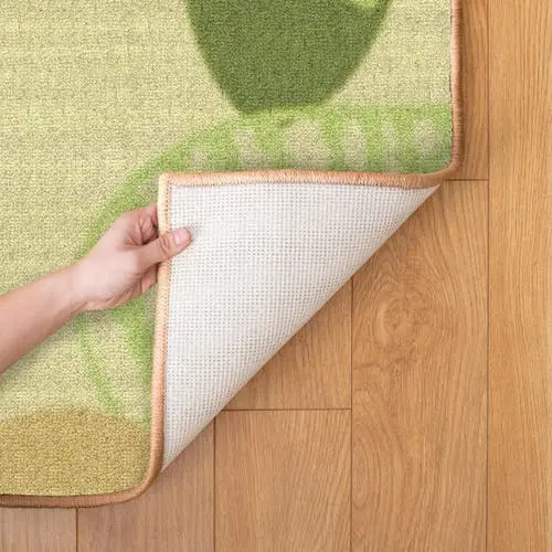 KAPLAN EARLY LEARNING COMPANY Sense Of Place Leaf Carpet4' X 6' Rectangle