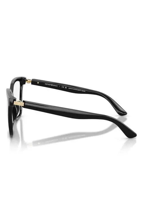 Emporio Armani 54mm Cat Eye Optical Glasses