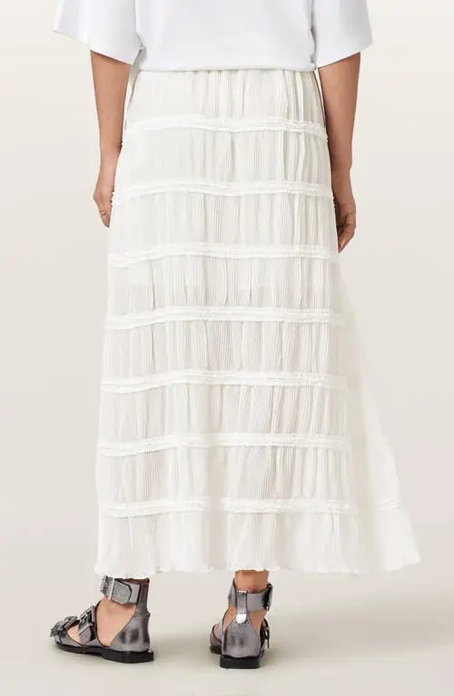 ALLSAINTS Lila Tiered Midi Skirt