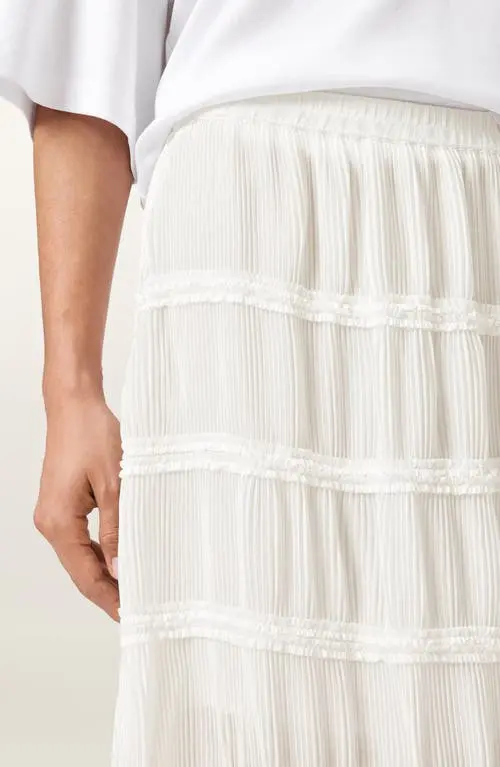 ALLSAINTS Lila Tiered Midi Skirt