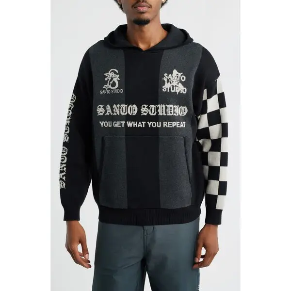 SANTO STUDIO Palermo Knit Hoodie