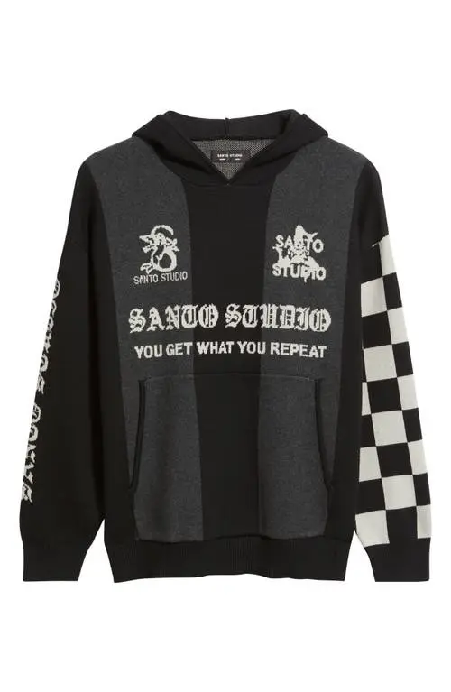 SANTO STUDIO Palermo Knit Hoodie