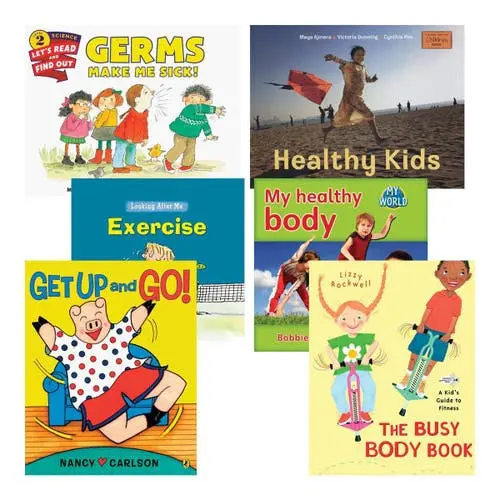 KAPLAN EARLY LEARNING COMPANY Keeping Our Body Healthy Booksset Of 6 - Multicolored