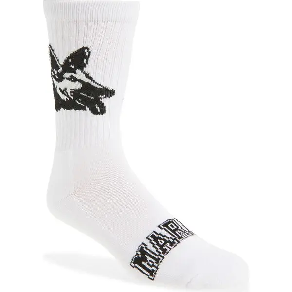 MARKET Shepard Cotton Blend Crew Socks - White