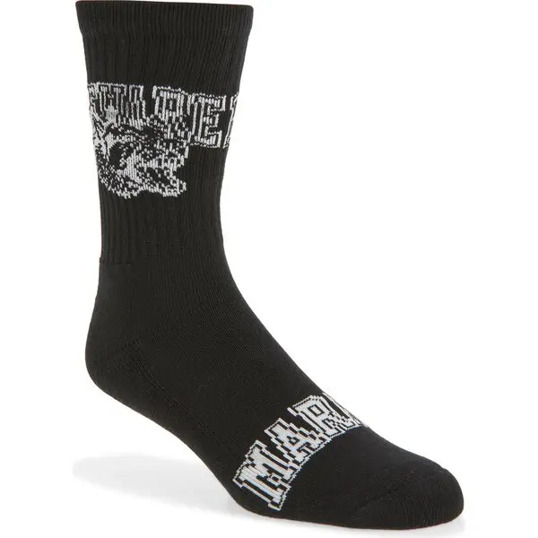 MARKET Beware Cotton-blend Crew Socks - Black