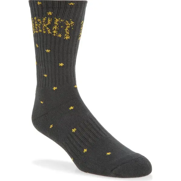 MARKET Stars Cotton Blend Crew Socks - Black