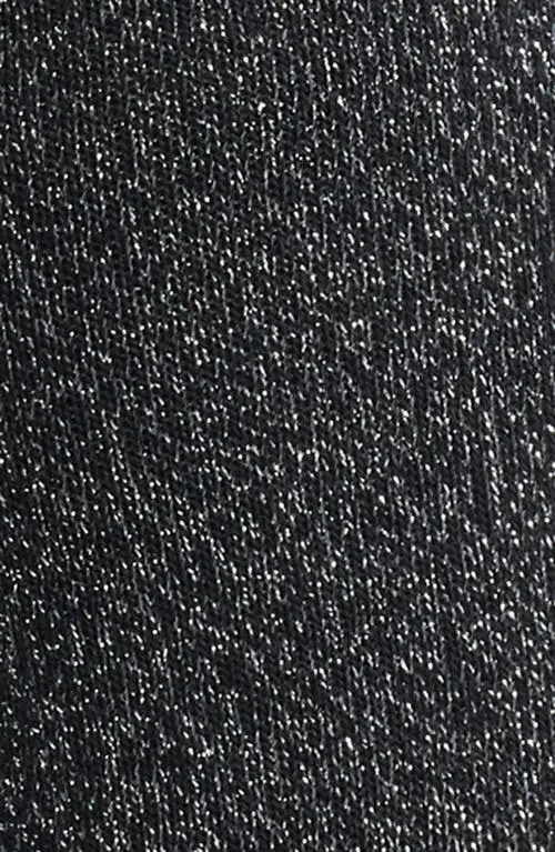 UGG Lavinia Shimmer Quarter Socks - Black